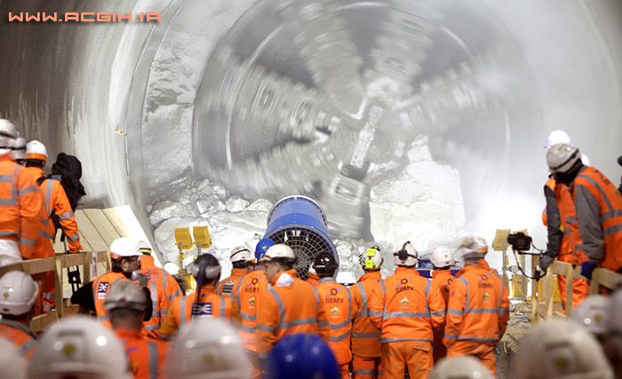 HSE در حفاری مکانیزه تونل PPT | سایت تخصصی دانشجویان بهداشت حرفه ای